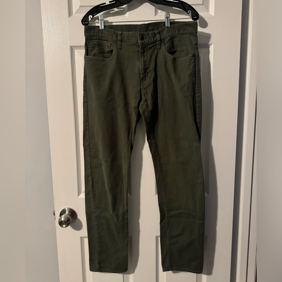 J. Crew | Pants | J Crew Green Slim Fit Pants | Poshmark